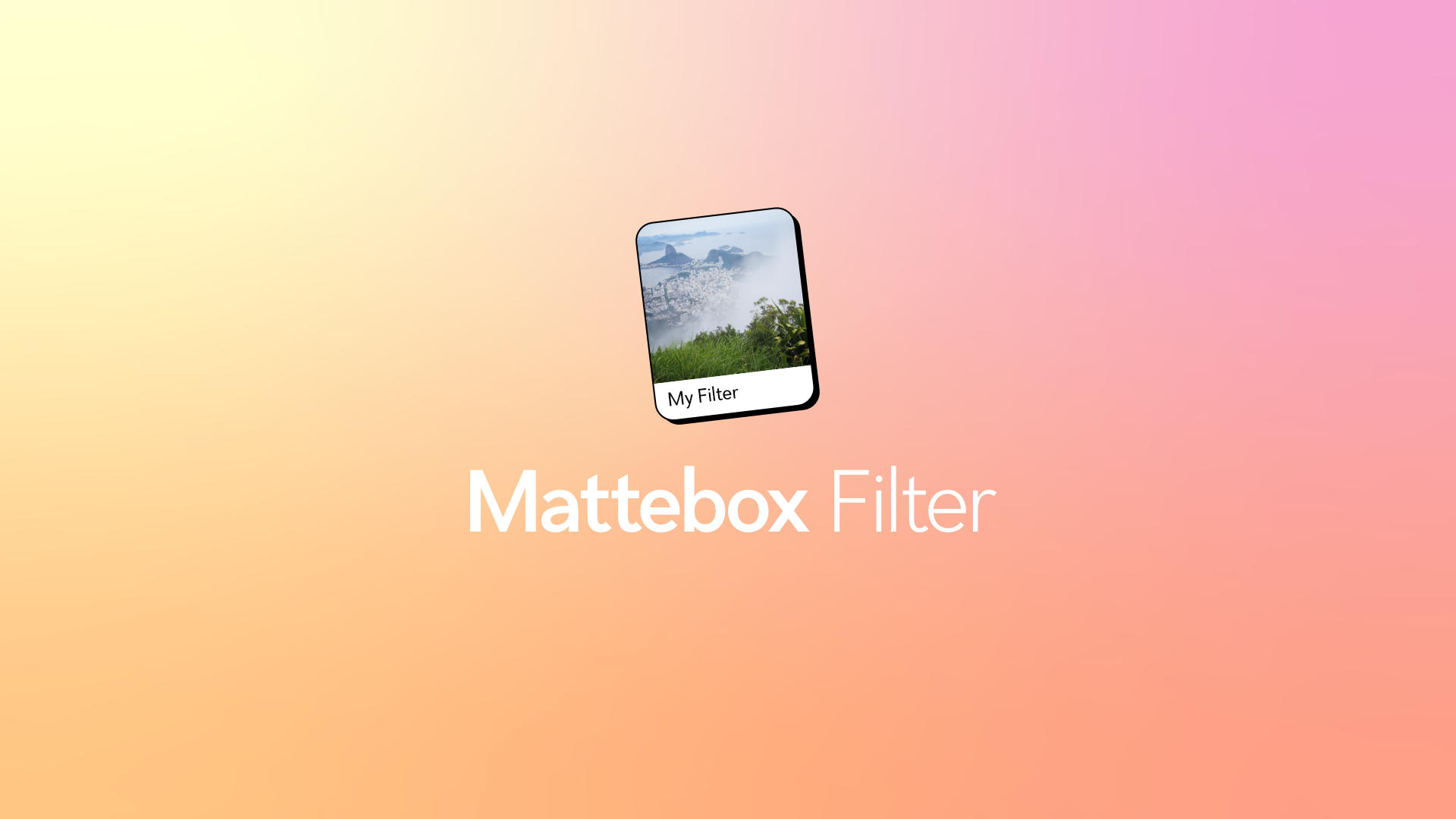 Mattebox Filters